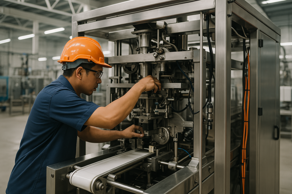 Perbaikan Mesin Packaging untuk Efisiensi Produksi Maksimal - Sahl ...